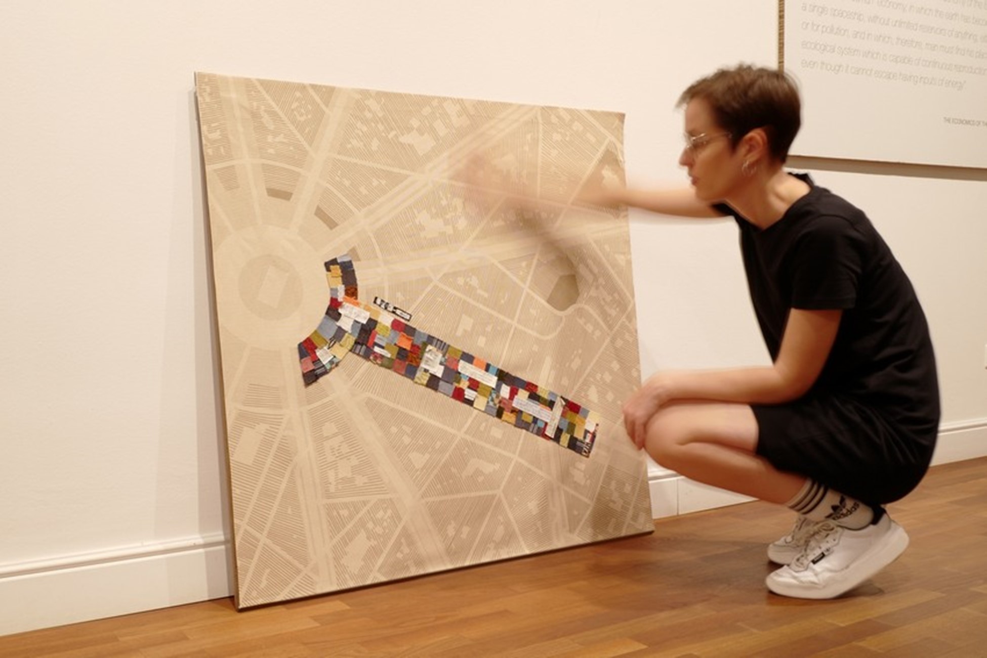 Artist depicts the impact of textile waste - Textile Technology Source